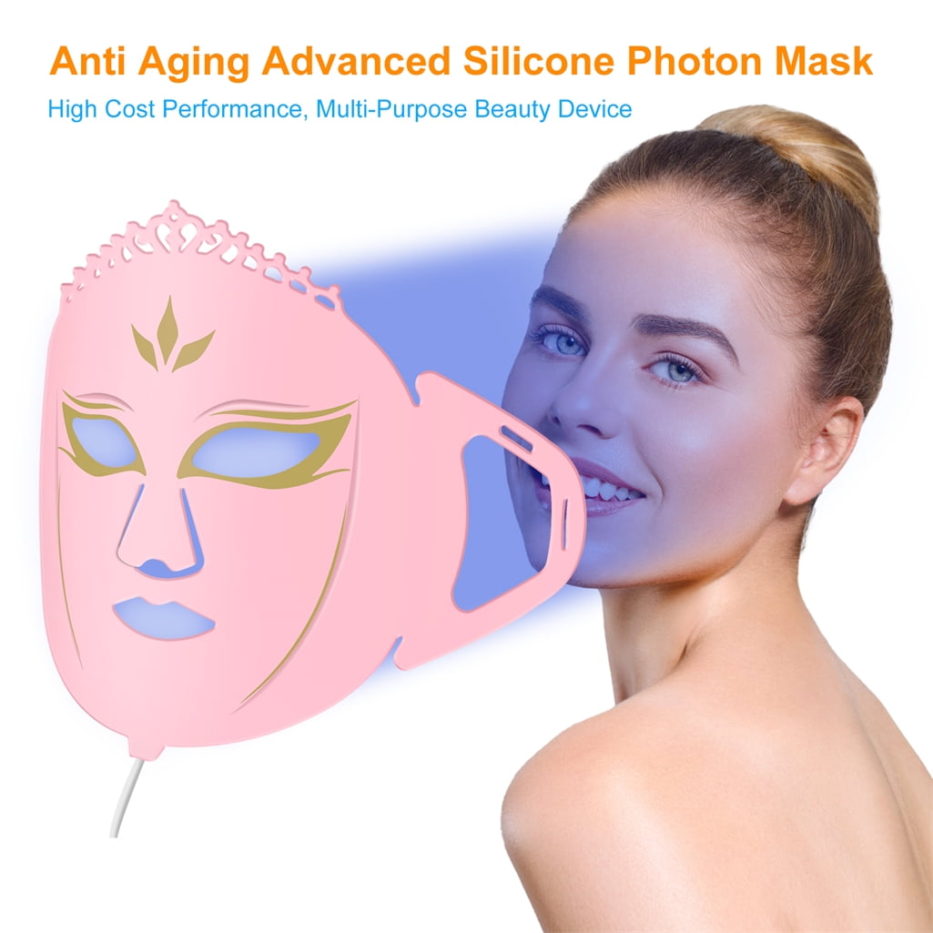 ZJZK 7 Color Light Therapy For Face, Wrinkle Remover For Face And Neck ...