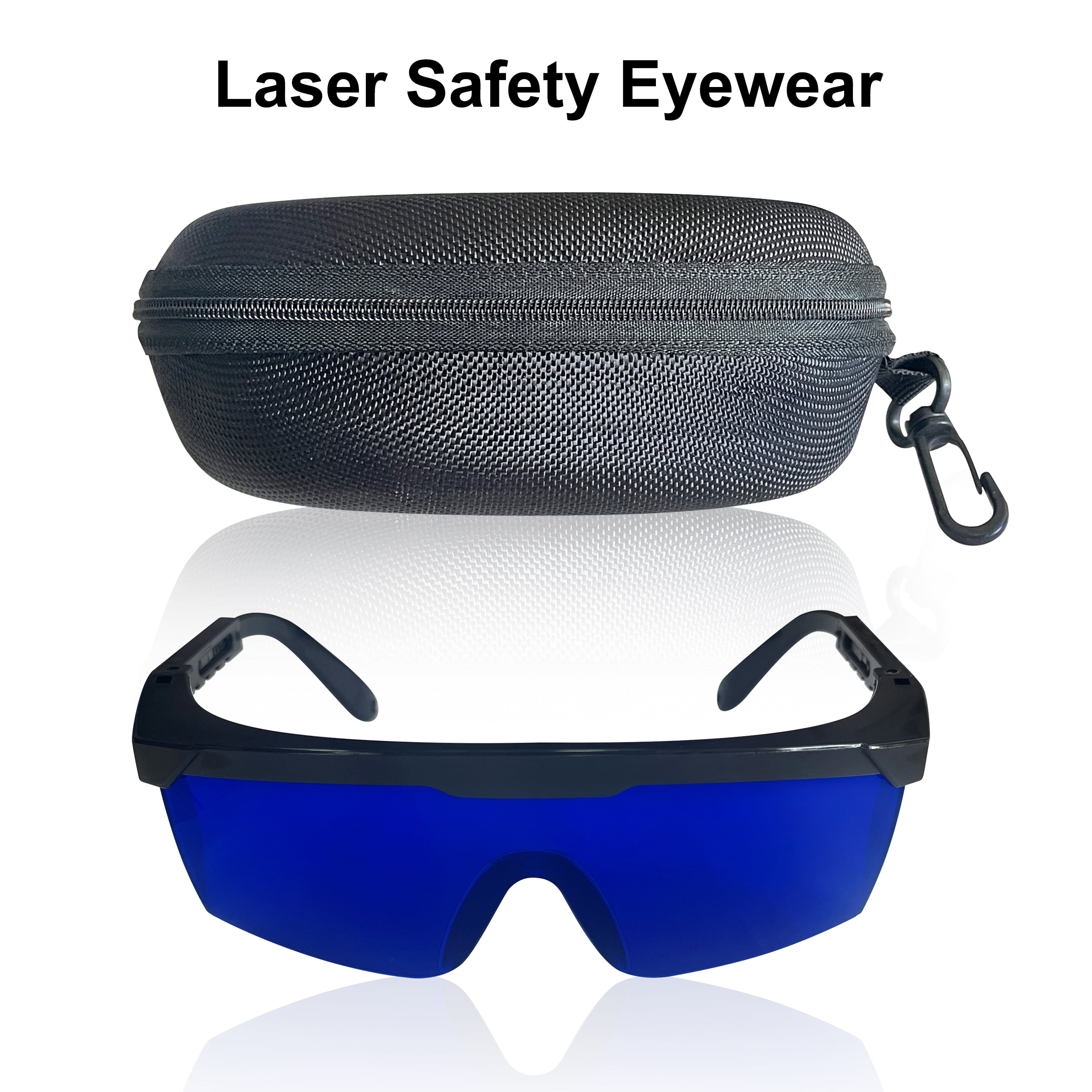 ZJZK IPL Laser Protection Goggles Includes Case Eye Protection for Light Therapy Treatments ...