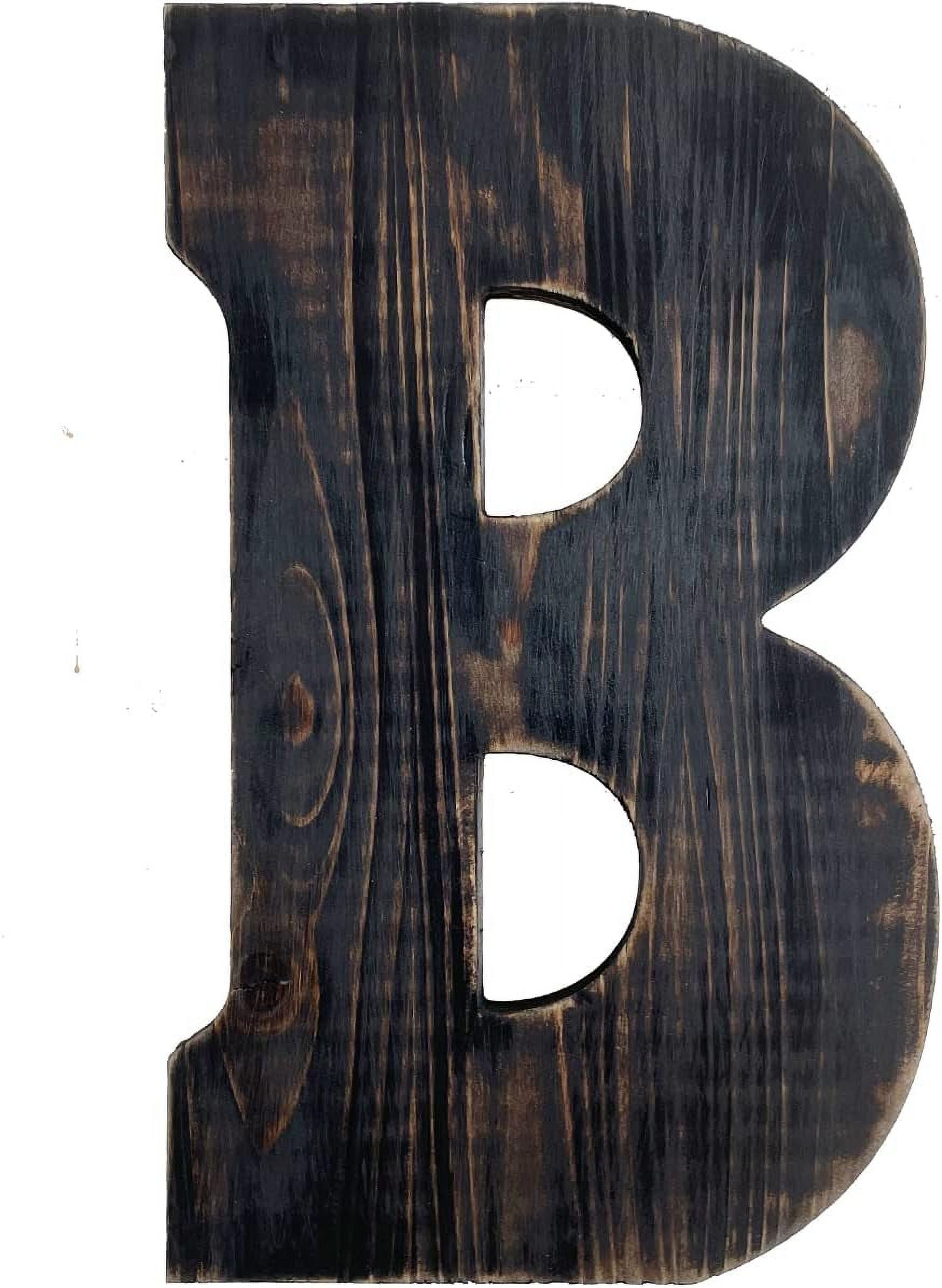 ZJbiubiuHome Big Letter Wall Art for Living Room Bathroom Bedroom and ...
