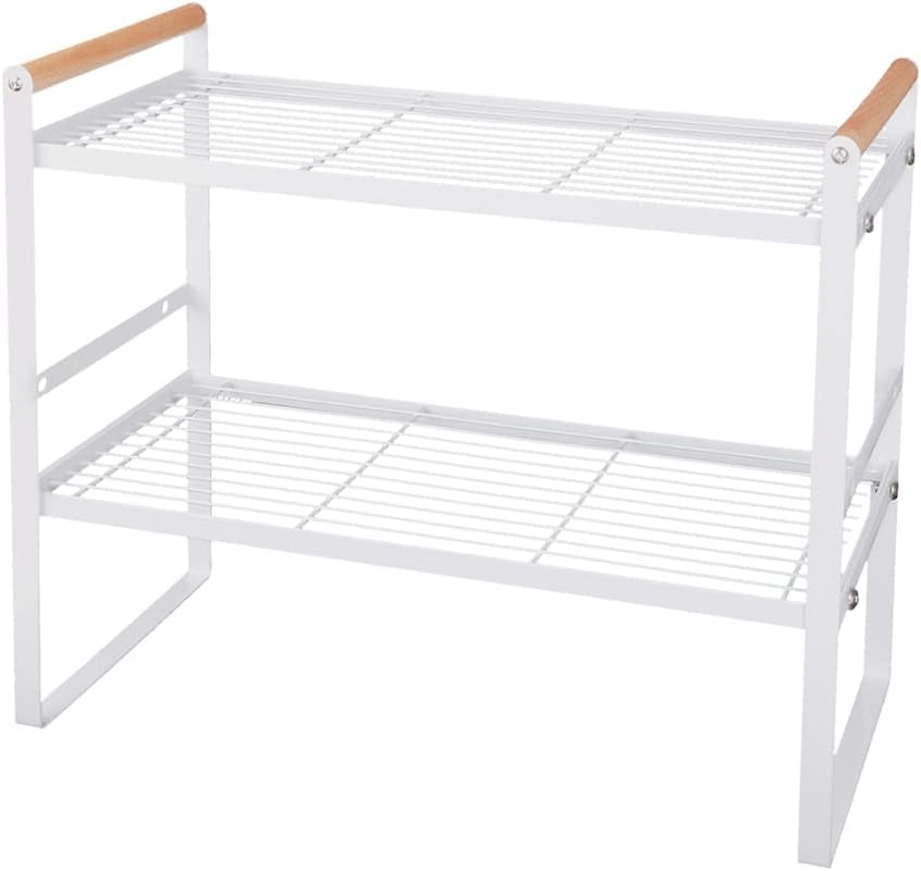 ZJbiubiuHome Kitchen Counter Shelf Space Saving 2 Tier Cabinet ...