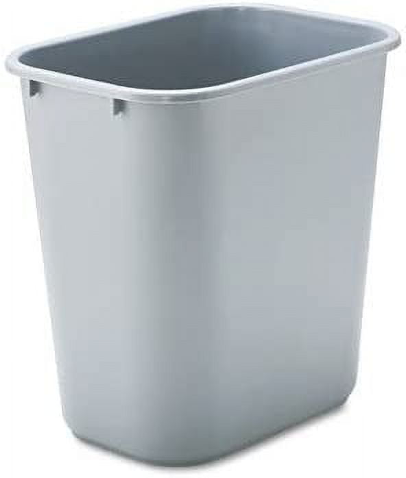 ZJbiubiuHome RUB295600GY - Soft Molded Plastic Wastebasket - Walmart.com