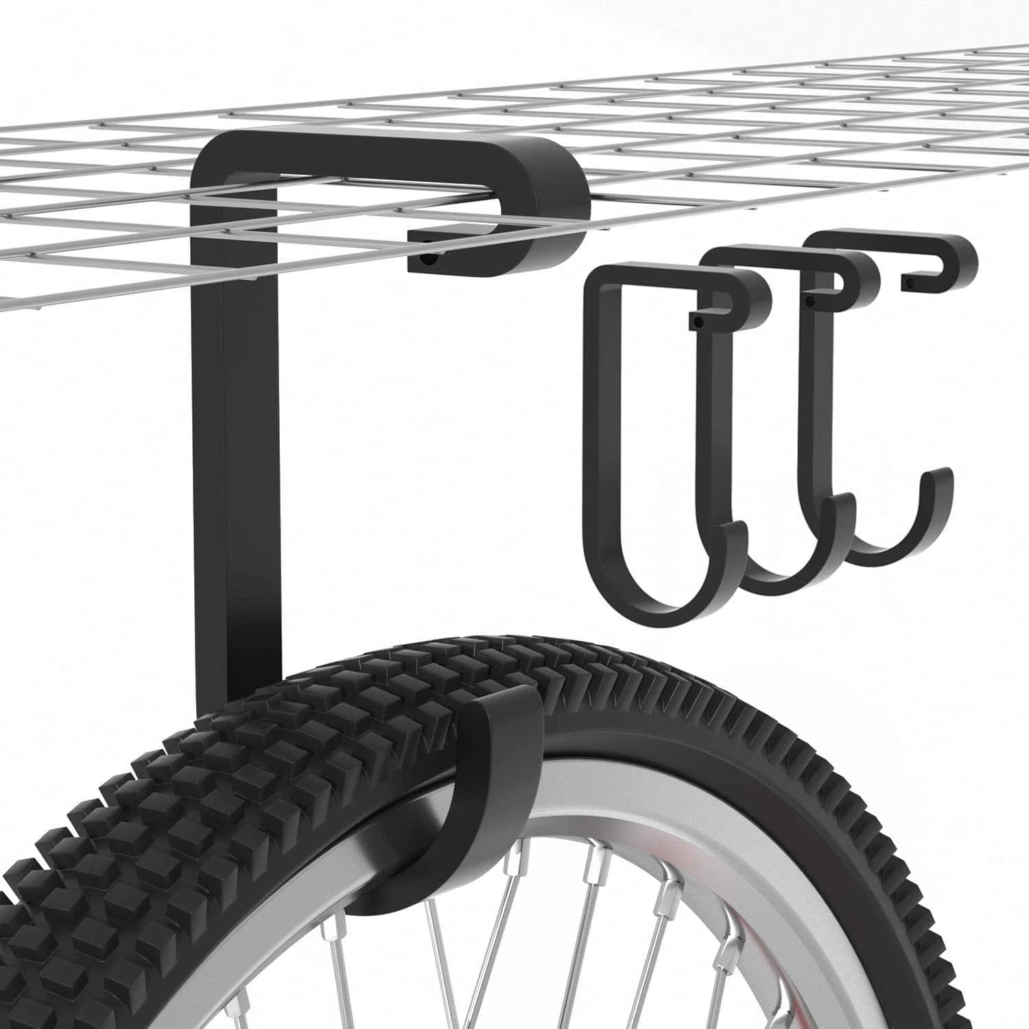 ZJbiubiuHome Thickened Hooks for Overhead Storage Racks Garage Hooks ...