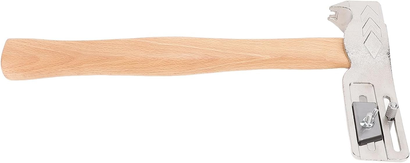 ZJchao Roofing Hatchet Shingles Hammer Lightweight Carbon Steel Wooden ...