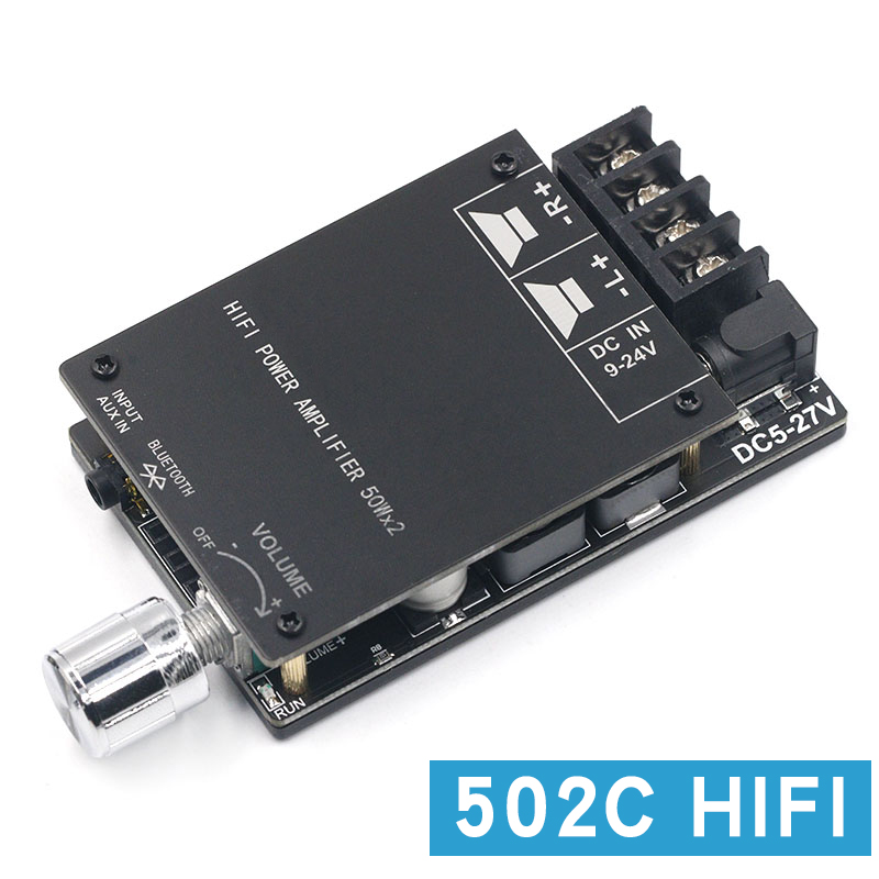 ZK-1002L 1002 502L 502C TPA3116 Bluetooth 5.0 High Power Digital Amplifier Stereo Board AMP ...