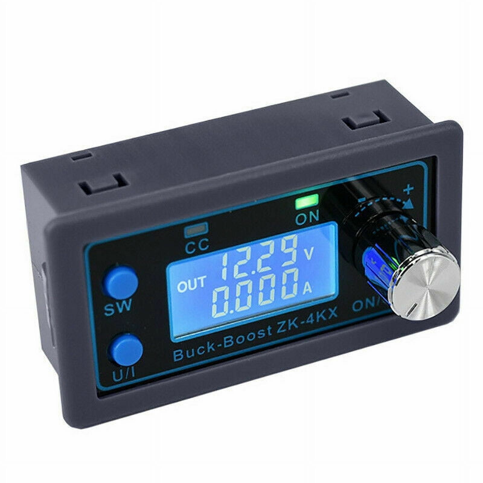 ZK-4KX CNC DC DC Buck Boost Converter CC CV 0.5-30V 4A Power Module Adjustable - Walmart.com