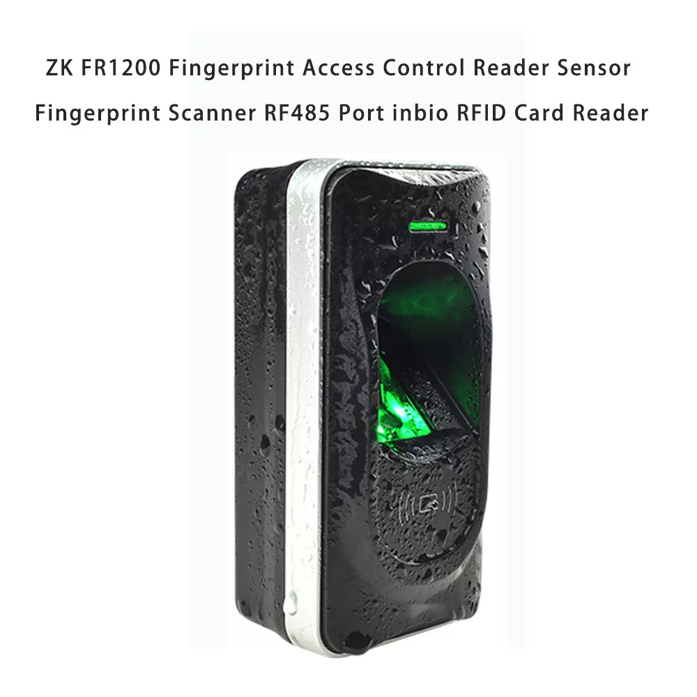 ZK FR1200 inbio160 Access Control Fingerprint Exit Reader With ID Card ...