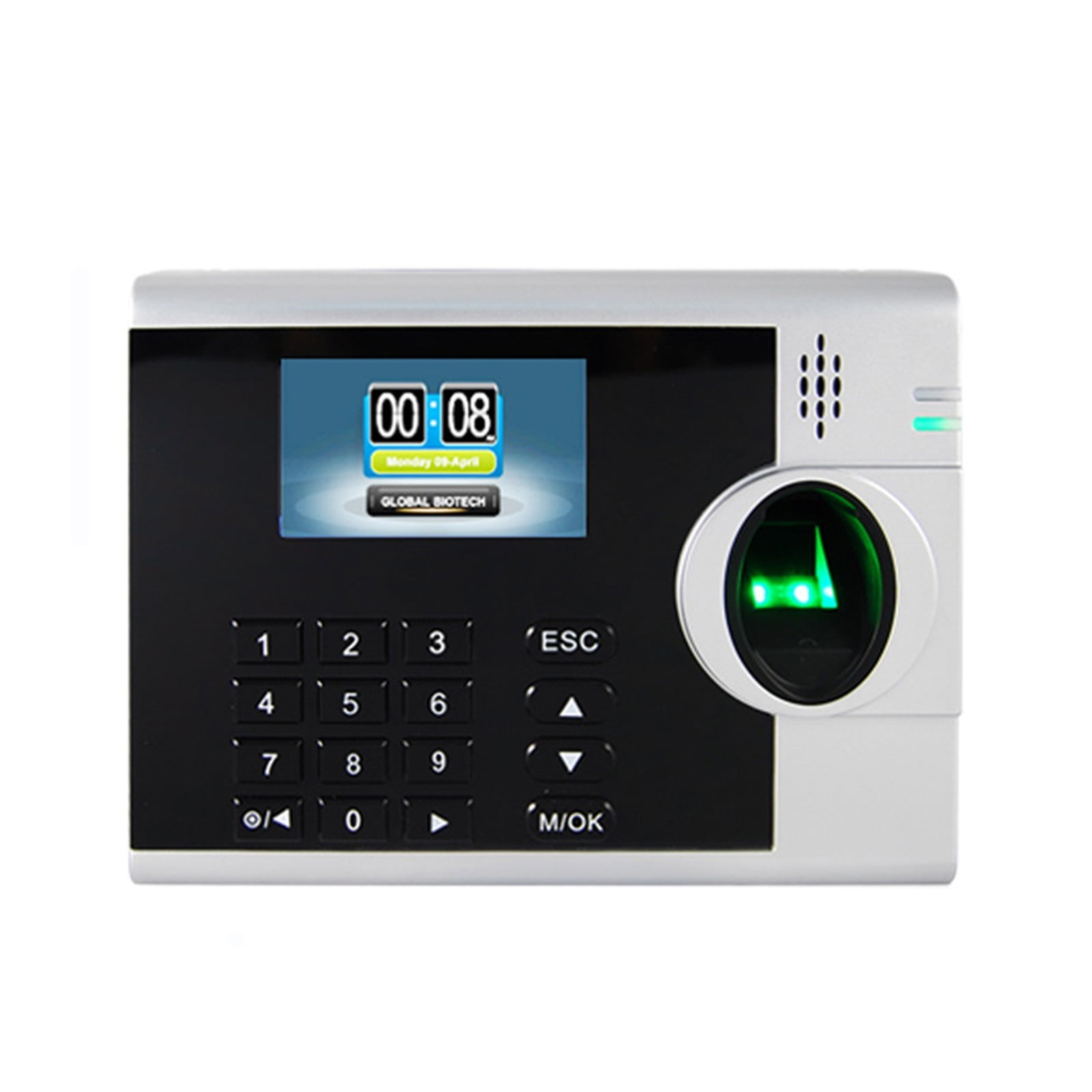ZK XM218 3 Inch Color Screen System Fingerprint Time Attendance Time ...
