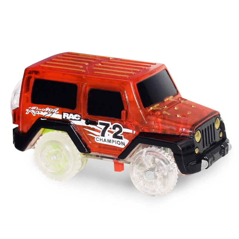 ZK30 Magical Flexible Track Car Toys Racing Bend Rail With Flashing ...