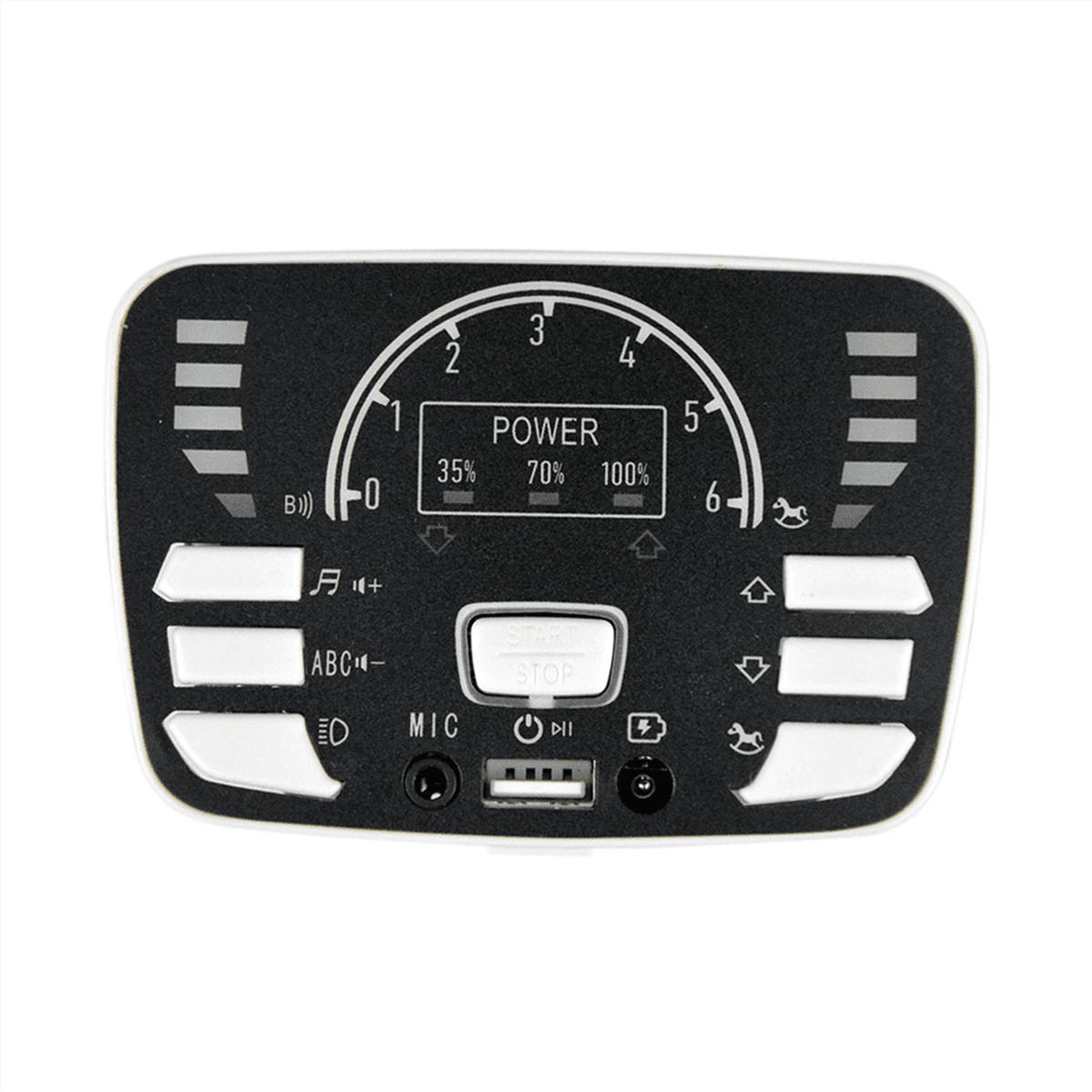 ZK907 2.4G Bluetooth Multifunctional 12V Central Control Panel of ...