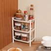 3 Tier Shelf Organizer for Kitchen, 450lbs Capacity Height Adjustable ...