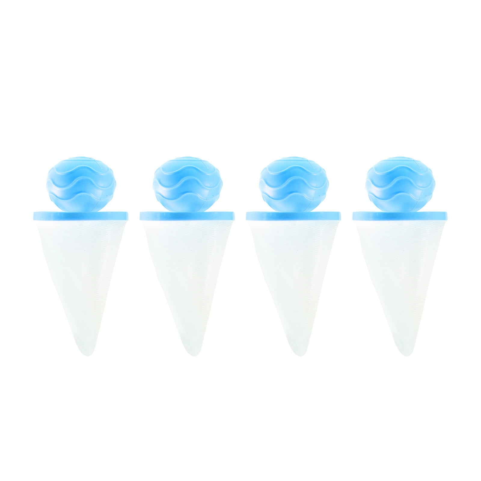 YgkuHd 4 Pcs Washing Machine Hair Catcher Floating Lint Mesh Bag ...