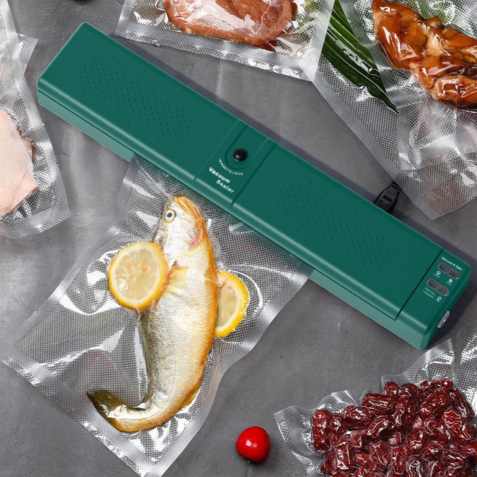ZKCCNUK 65kpa Powerful Vacuum Sealer Machine- One-Feel Automatic Sealer ...