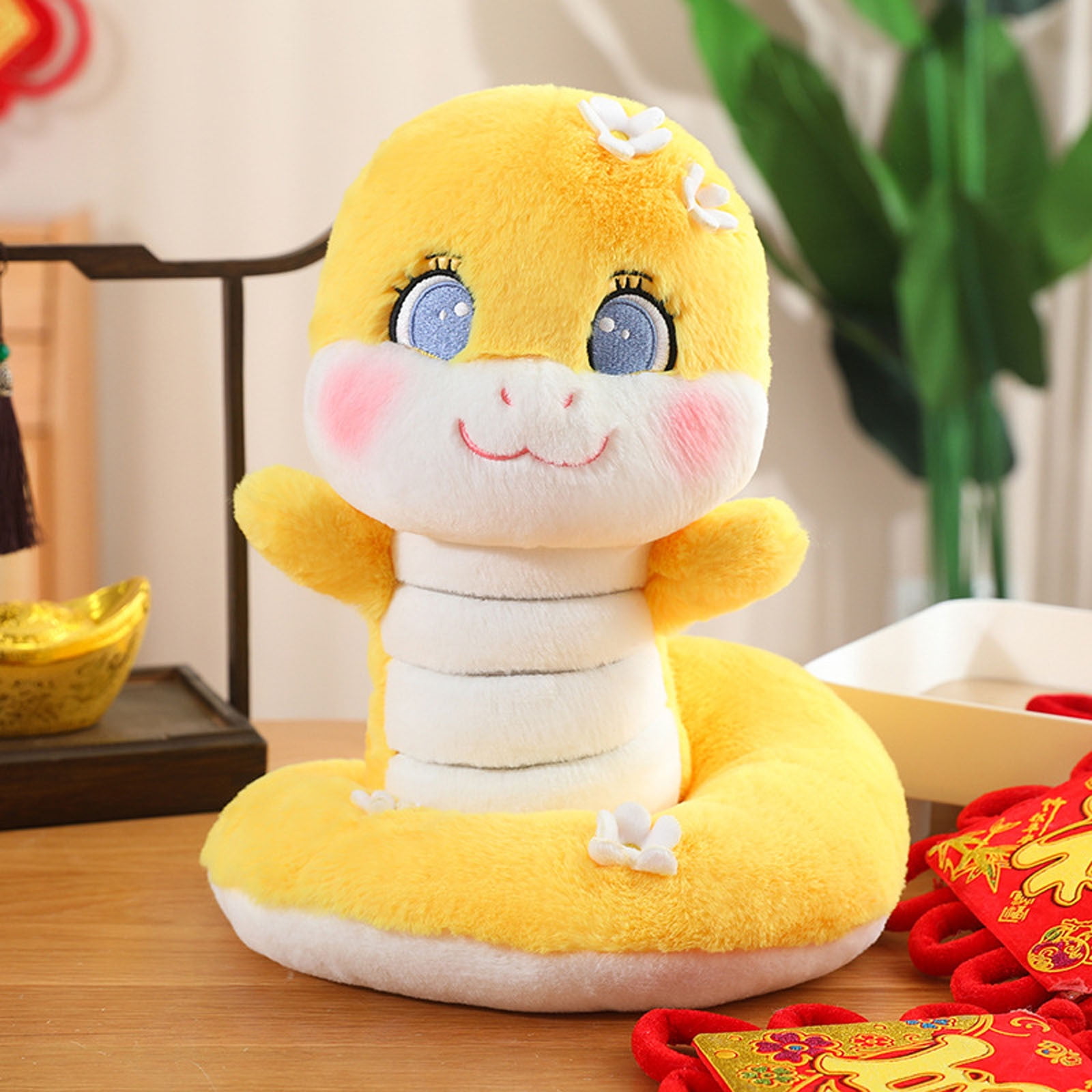 ZKCCNUK Baby Toys 2025 Year Of The Snake Mascots Doll Zodiacs Snake ...