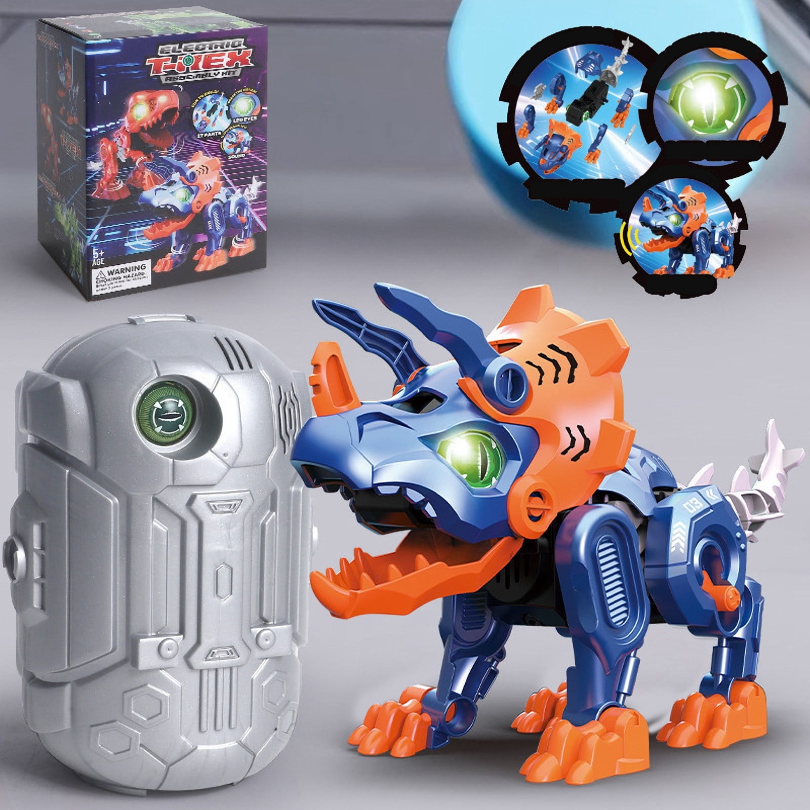 ZKCCNUK Baby Toys Eggs Packed Dinosaur Transformable and Disassembled ...