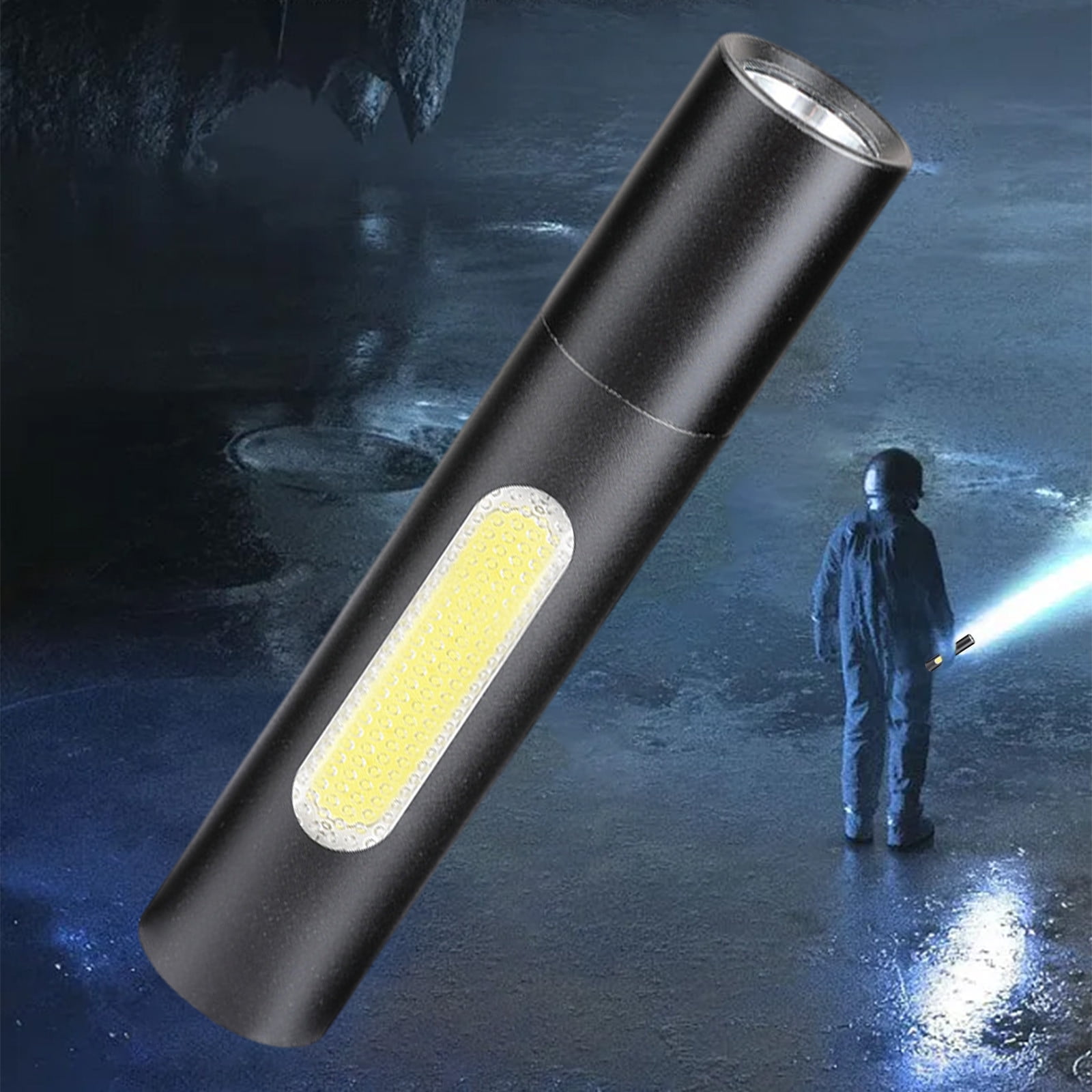 ZKCCNUK Flashlight Rechargeable, Super Bright Small LED Flash Light ...