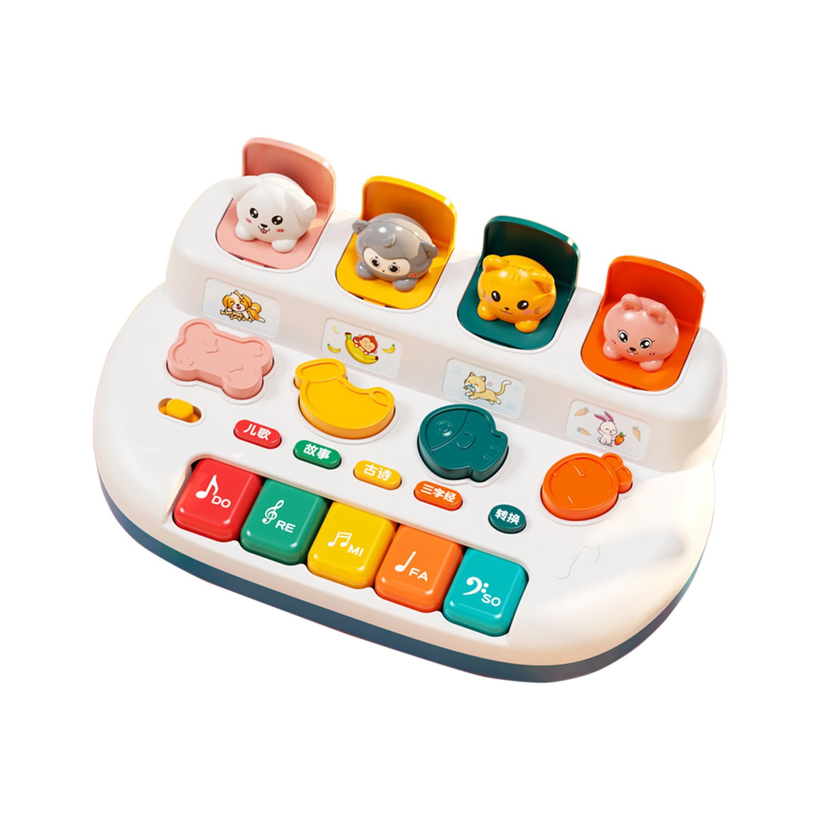 Kids Toys Multifunctional Animals Baby Piano Toy for Infants ...