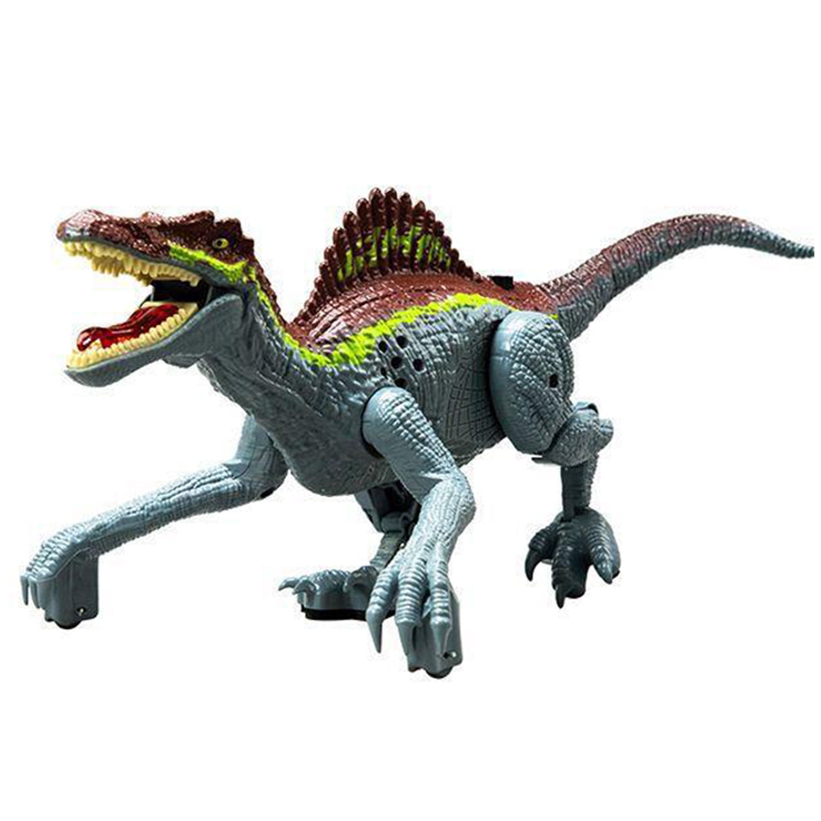 Kids Toys Remote Control Dinosaur Toy, Spiny Back with Light, Walking ...