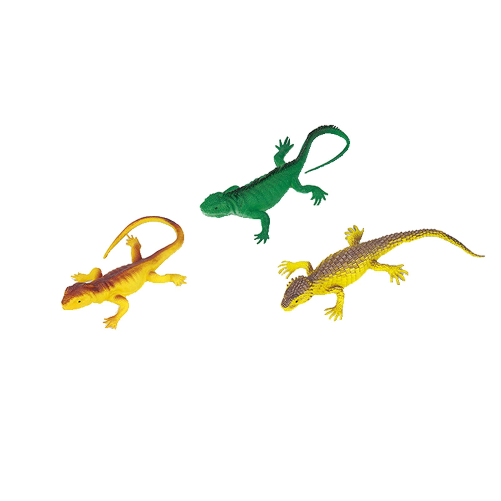 Kids Toys Simulated Feral Animals Model Lizard Geckos Chameleons Horned ...
