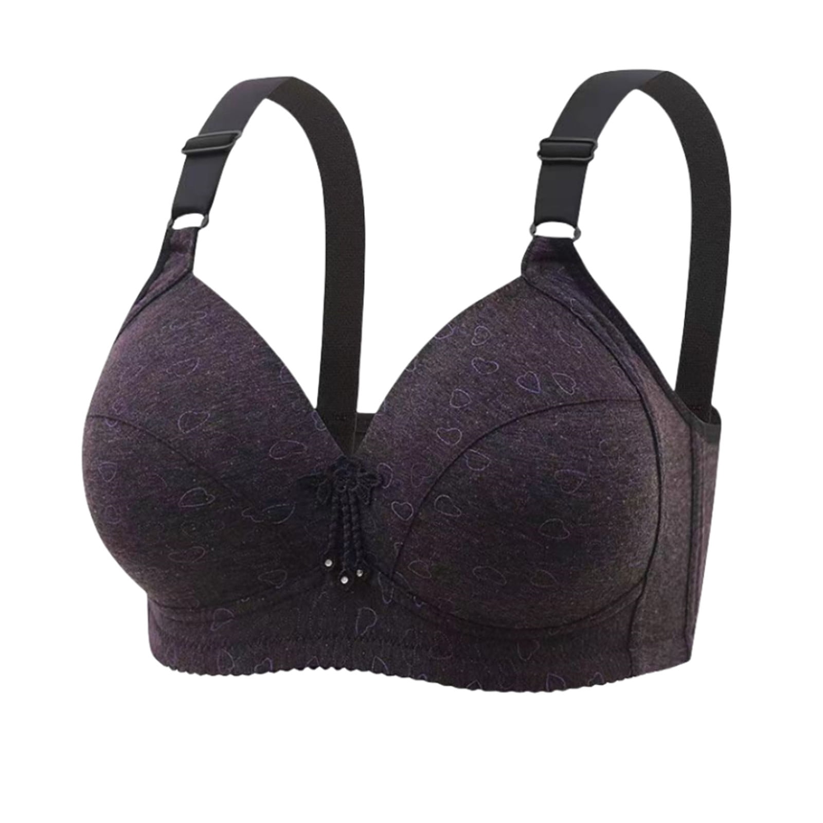 ZKCCNUK Plus Size Bras for Women Ladies Traceless Comfortable No Steel ...