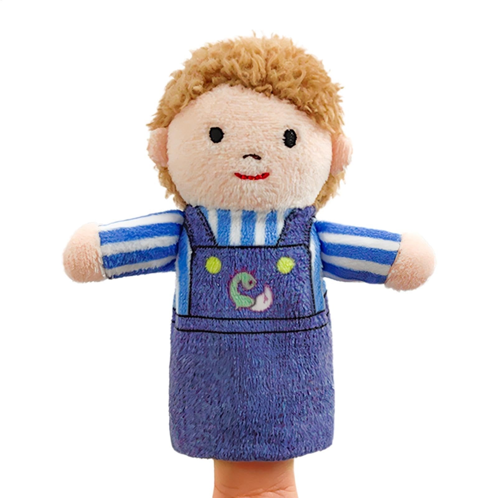 ZKCCNUK Toys for Ages 2-4 Finger Family Puppets Cartoons Toddler Puppets Finger Puppets Puzzle ...