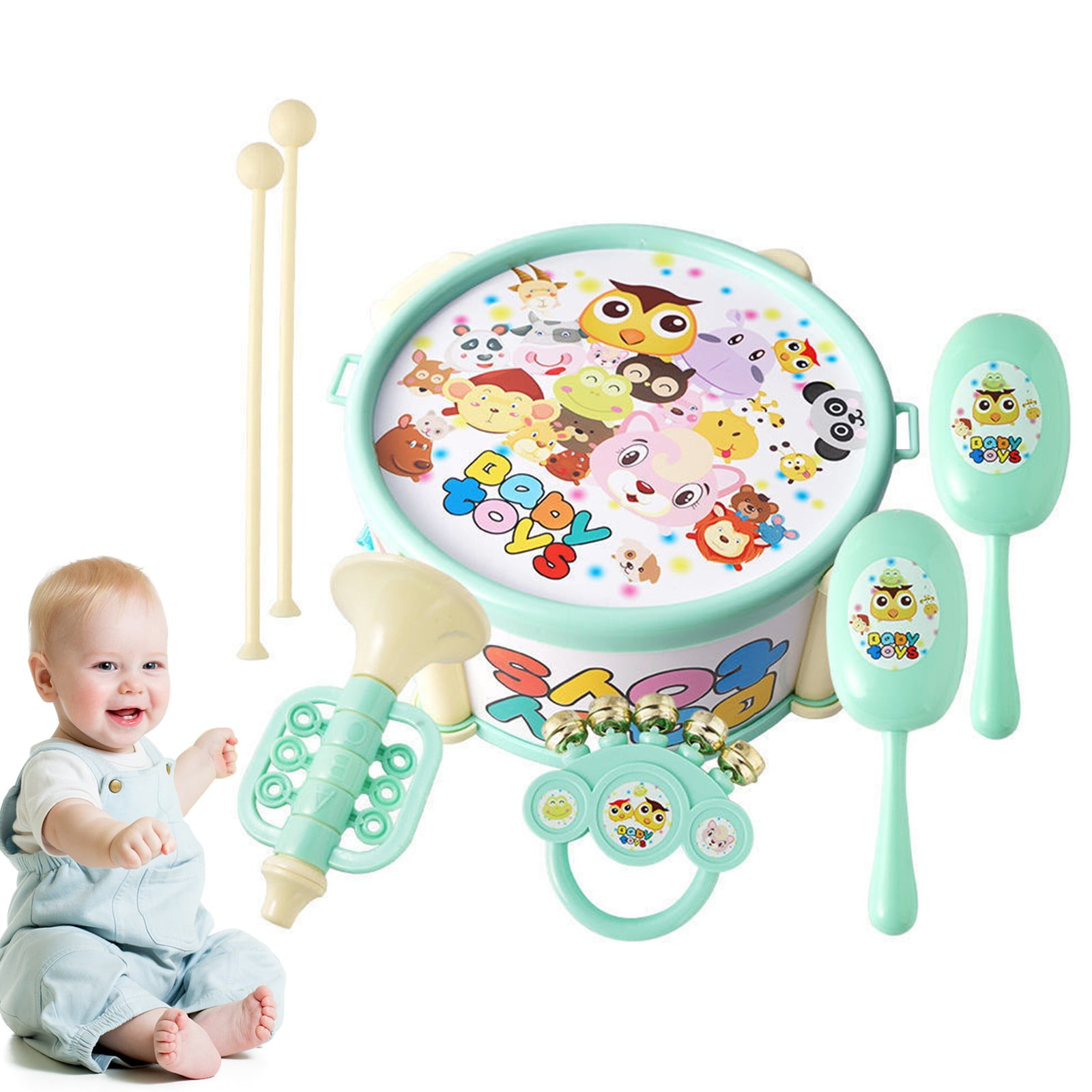 Toys for Ages 5-7 Kids Musical Instruments Set 7PCS Toddlers ...