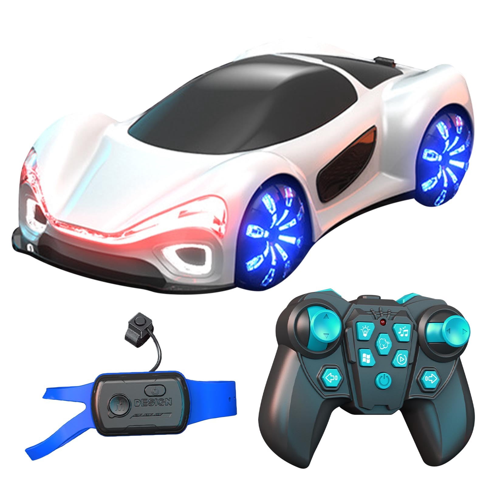 Toys for Ages 8-13 Energy Remote Control Car Drift Light Spray Streamer ...
