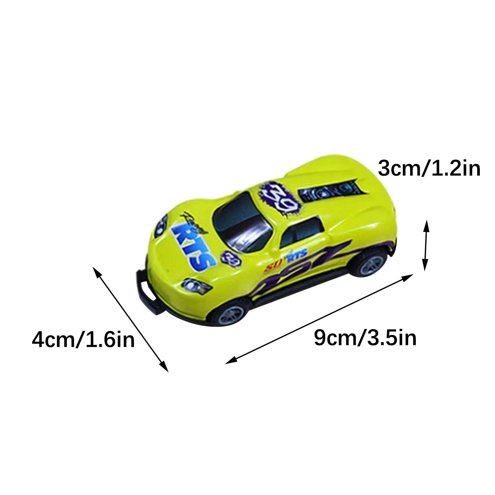 ZKCCNUK Toys for Ages 2-4 Alloy Car Crash Ejector Car Metal Tin ...