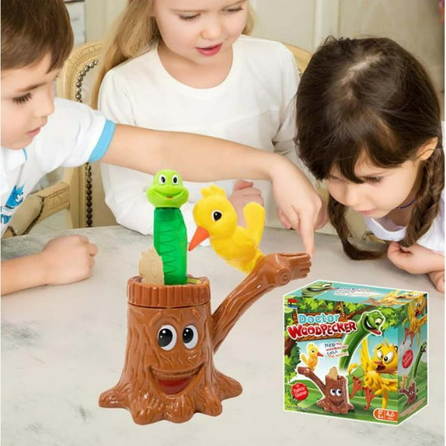 Toys for Ages 5-7 Woodpecker Insectivorous Game Children's Puzzle Game ...