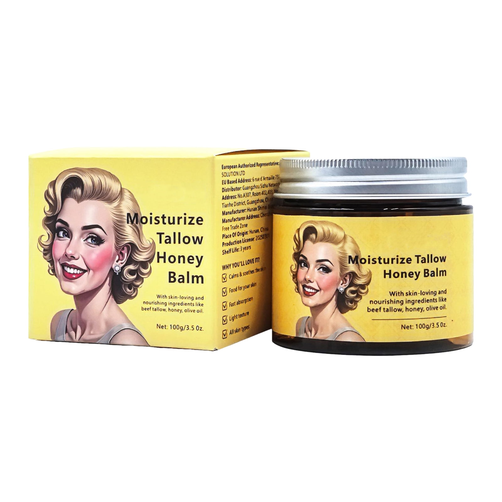 ZKDDJFSNK Beef Tallow Beef Tallow For Skin Care Beef Tallow And Sebum ...