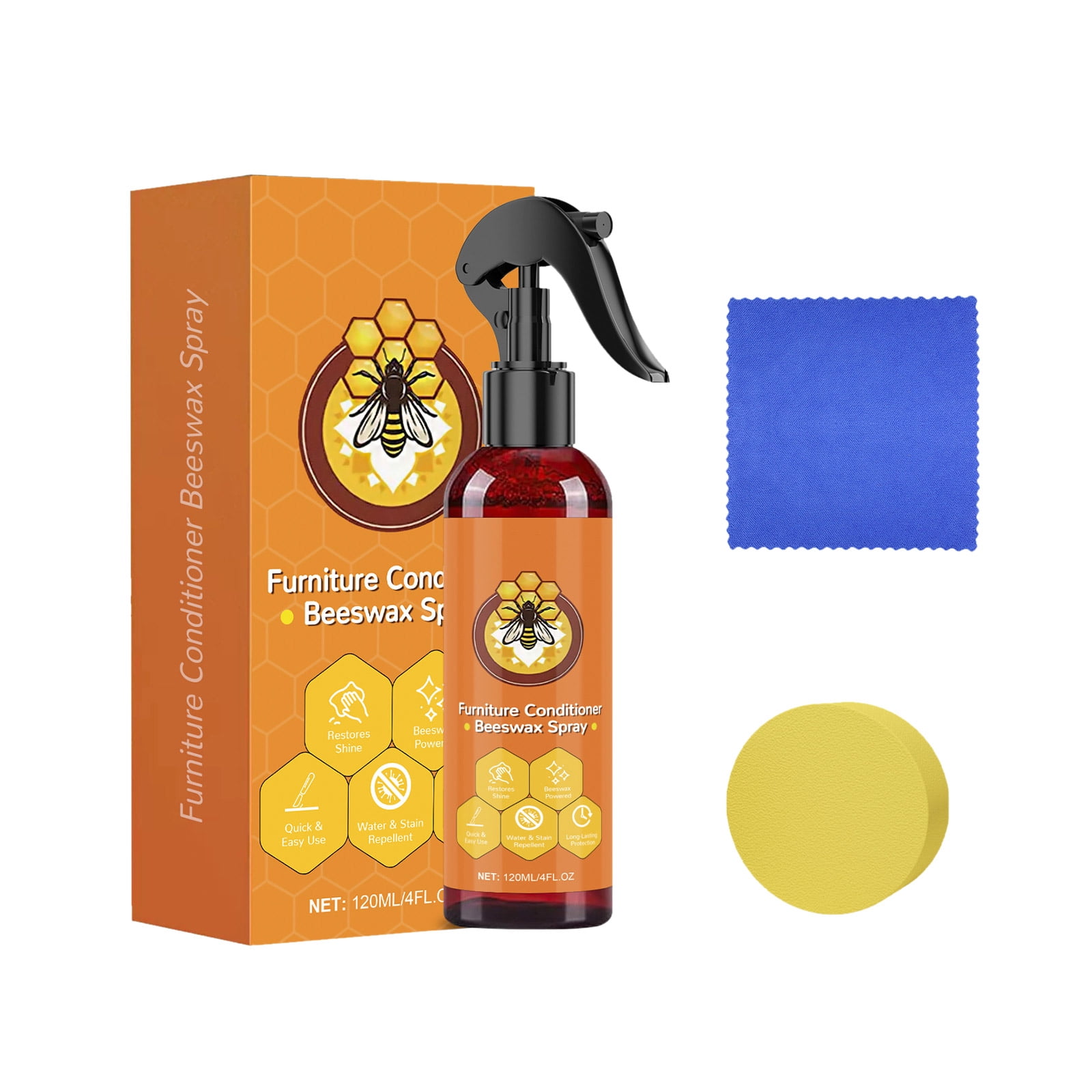 ZKDDJFSNK Beeswax Spray Furniture Polish Wood Cleaner Wood Floor Polish ...