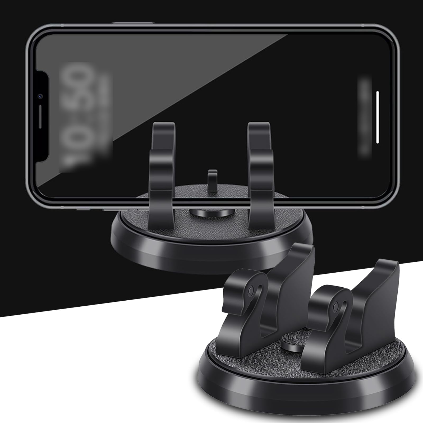 ZKFAR 1 PC Car Dashboard Phone Holder with Adhesive, Vertical ...