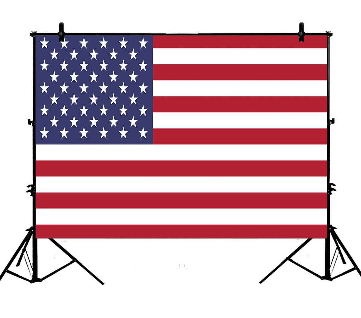 ZKGK 7x5ft American Flag Polyester Photography Backdrop For Studio Prop ...
