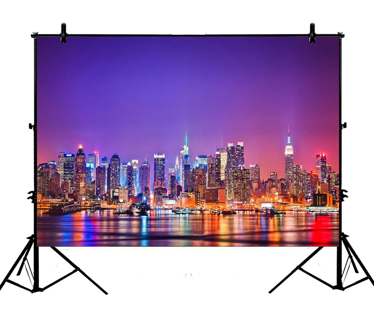 ZKGK 7x5ft New York City Skyline Polyester Photography Backdrop For ...