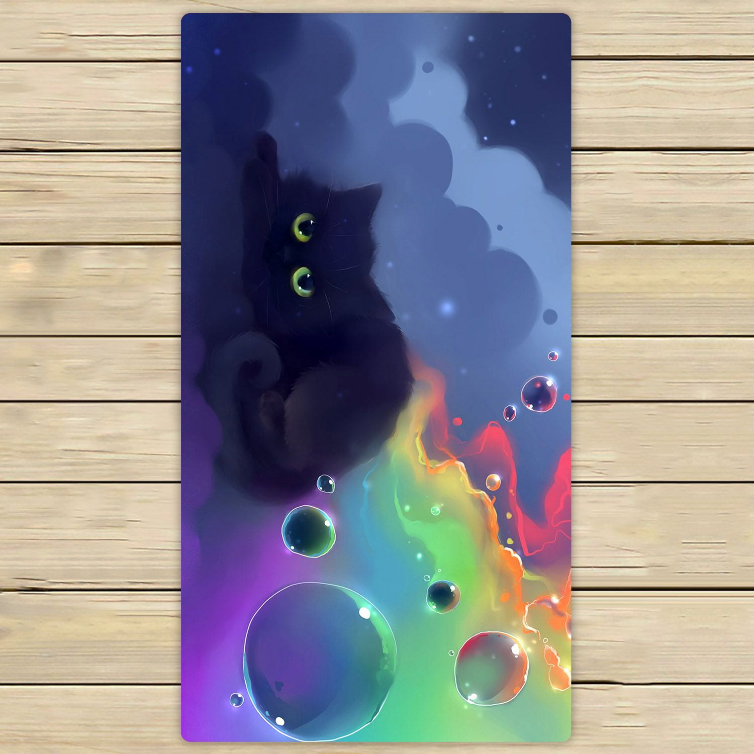 ZKGK Animals Kitten Cat Hand Towel Bath Towels Beach Towel For Home ...