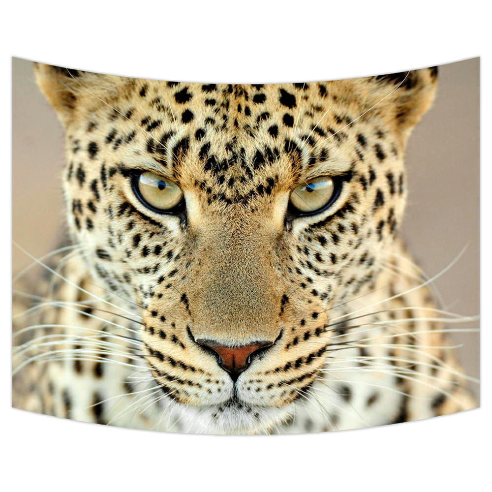 ZKGK Animals Leopard Tapestry Wall Hanging Wall Decor Art for Living ...