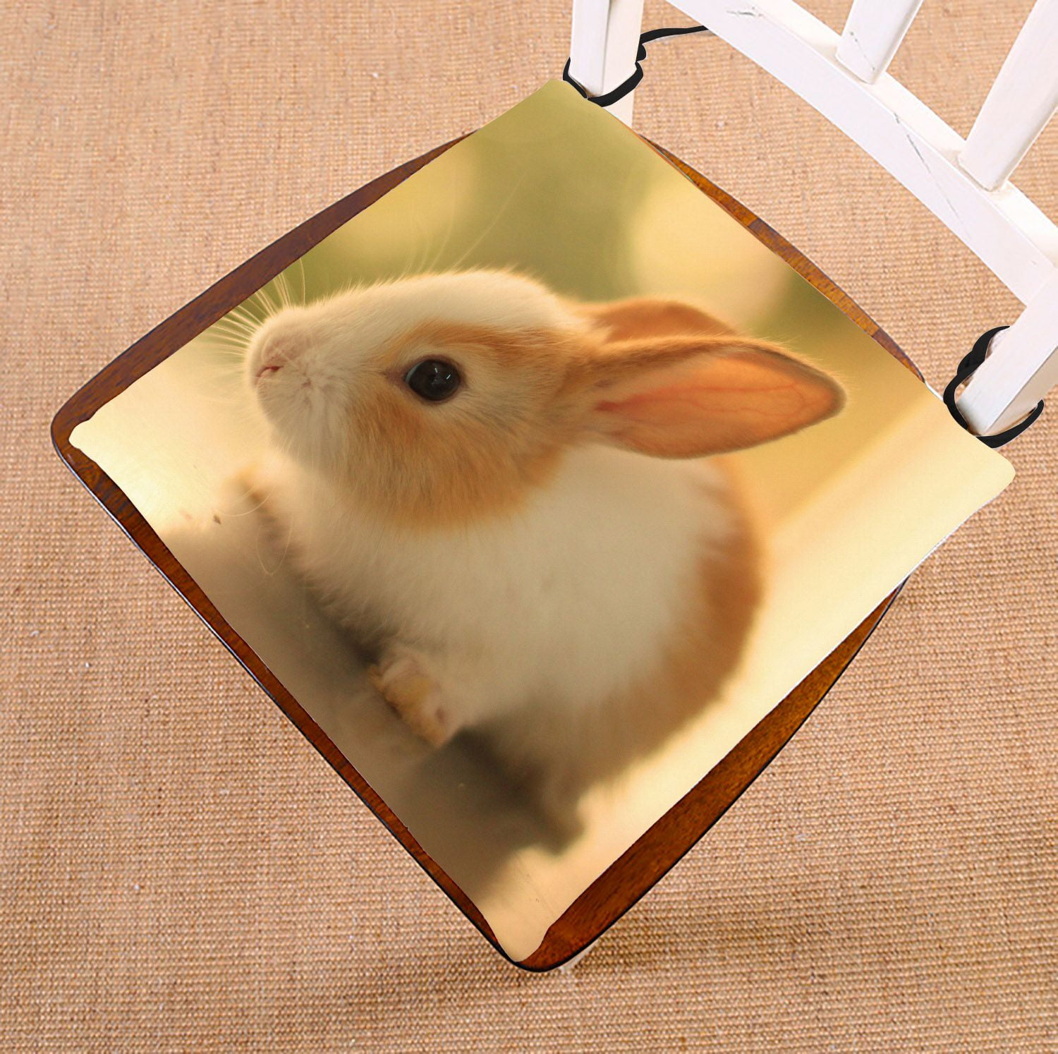 ZKGK Animals Rabbit Seat Pad Seat Cushion Chair Cushion Floor Cushion ...