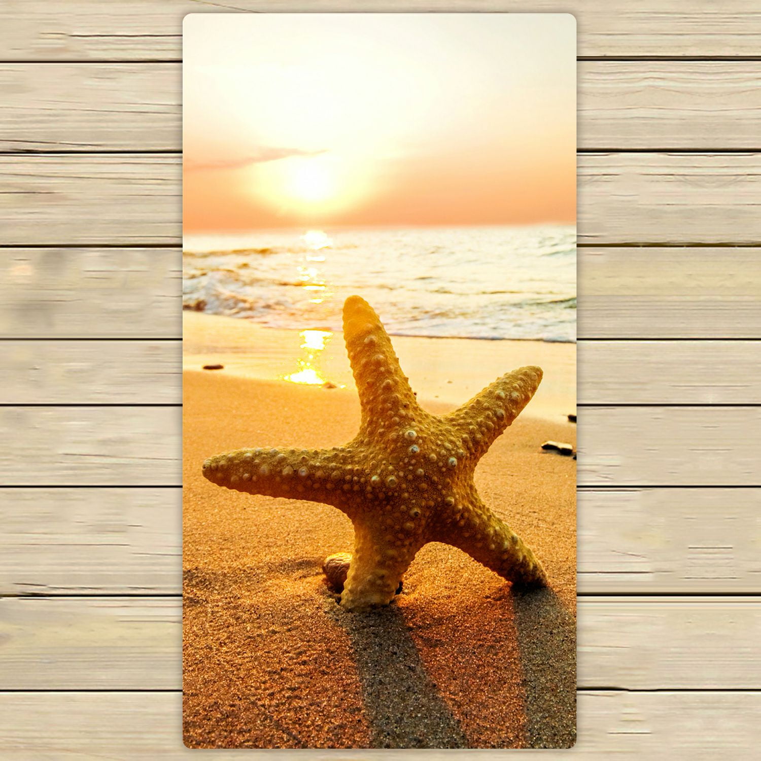 ZKGK Beautiful Sunset Hand Towel Bath Towels Beach Towel For Home ...