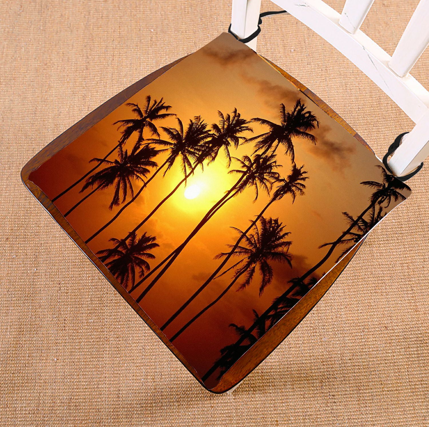 ZKGK Beautiful Sunset Seat Pad Seat Cushion Chair Cushion Floor Cushion ...