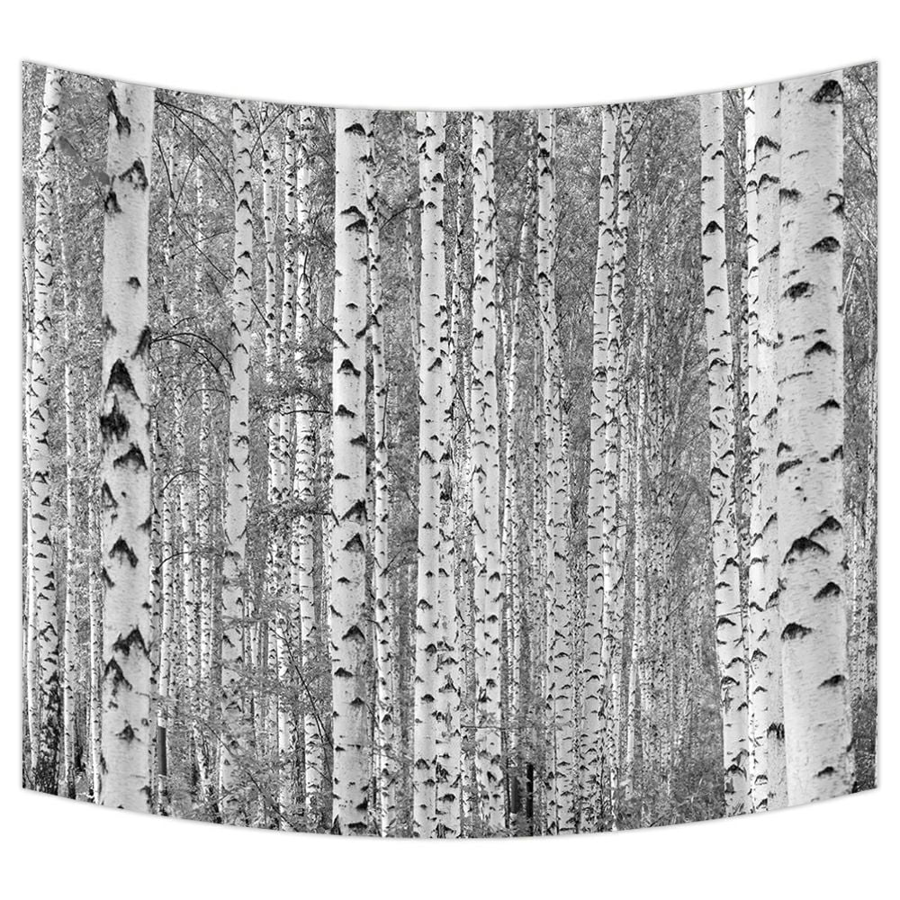 ZKGK Birch Tree Tapestry Wall Hanging Wall Decor Art for Living Room ...