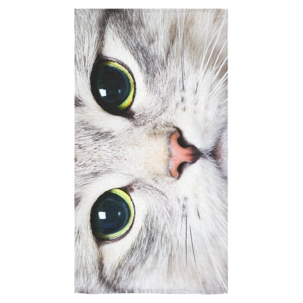 ZKGK Cat Bath Towel Towel Beach Towel Bathroom Shower Towel Bath Wrap ...