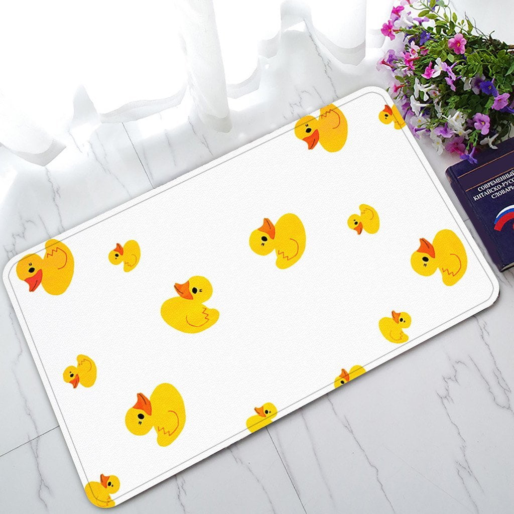 ZKGK Duck Animal Non-Slip Doormat Indoor/Outdoor/Bathroom Doormat 30 x ...