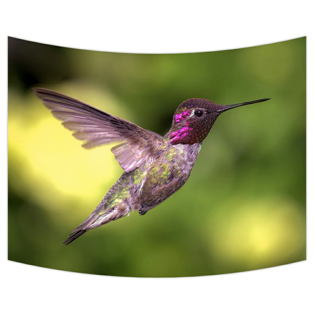 ZKGK Hummingbird Tapestry Wall Hanging Wall Decor Art for Living Room ...