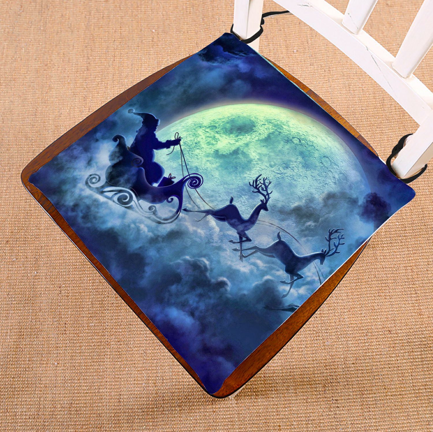ZKGK Merry Christmas Seat Pad Seat Cushion Chair Cushion Floor Cushion ...