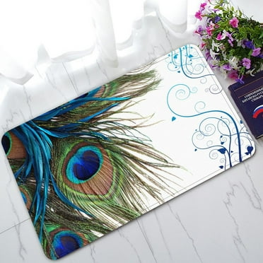 ZKGK Retro Nautical Anchor Non-Slip Doormat Indoor/Outdoor/Bathroom ...