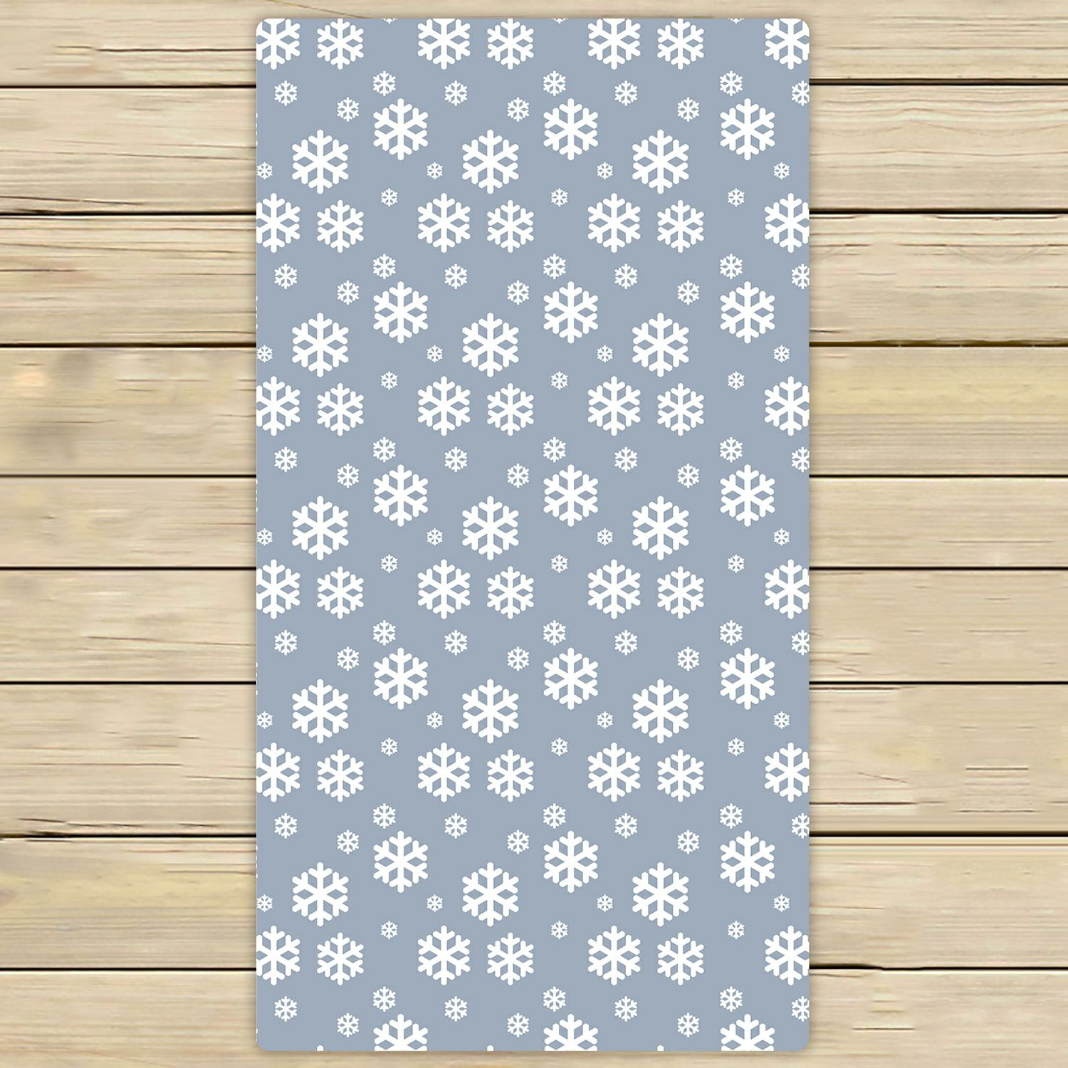 ZKGK Snowflake Hand Towel Bath Towels Beach Towel For Home Outdoor ...