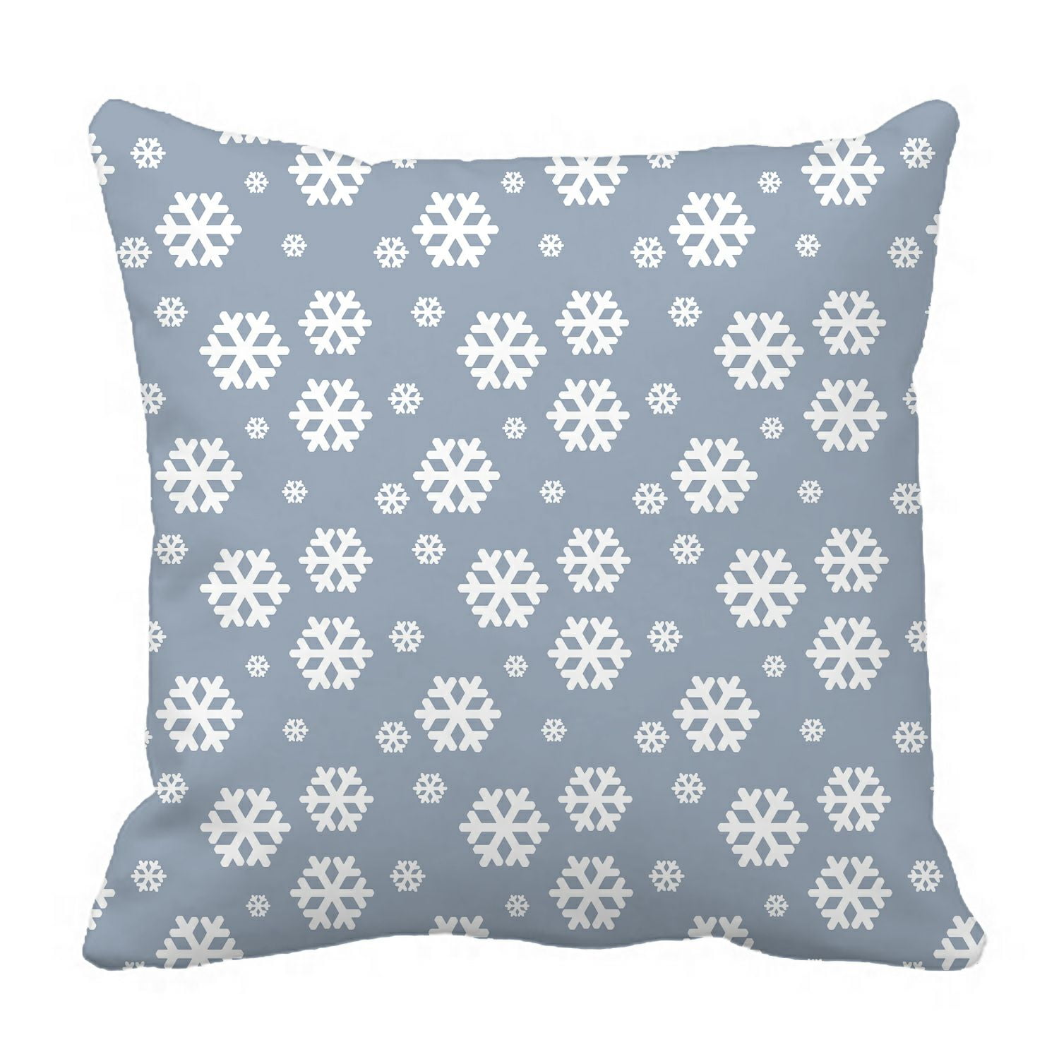 ZKGK Snowflake Pillowcase Home Decor Pillow Cover Case Cushion Two ...