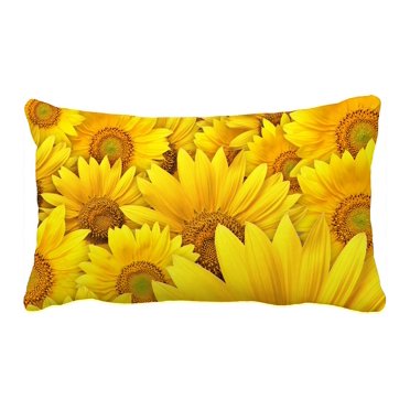 ZKGK Sunflower Lanscape Field Pillowcase Home Decor Pillow Cover Case ...