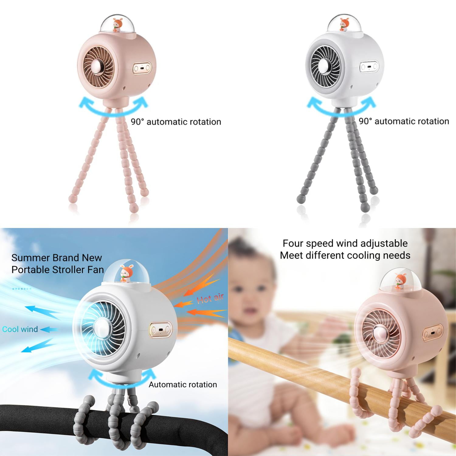ZKHENGY Ultra-quiet efficient and rechargeable portable bladeless ... ZKHENGY Ultra-quiet efficient and rechargeable portable bladeless ...