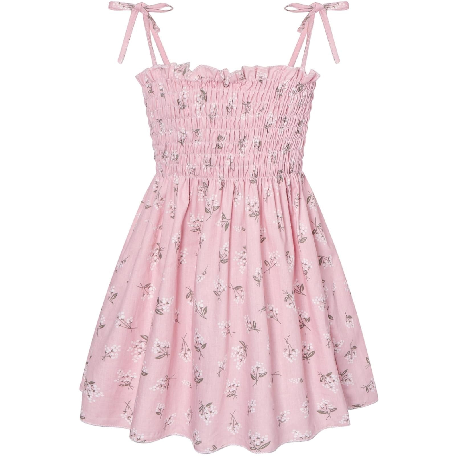 ZKIRBJV Dress Girls Size 10-12 Beach Gradient Short Sleeve Dresses ...