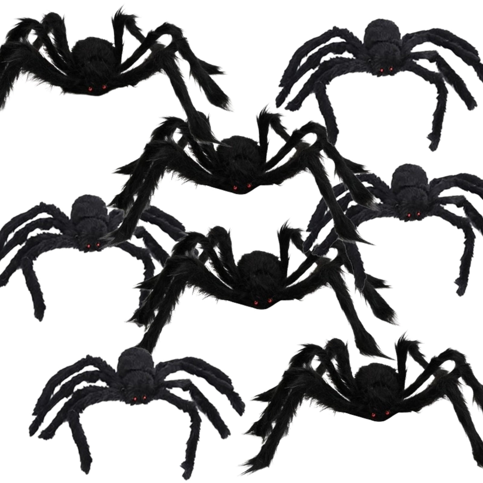 ZKIRBJV Hairy Spiders Fake Spiders Plush Spiders Realistic Spiders for ...